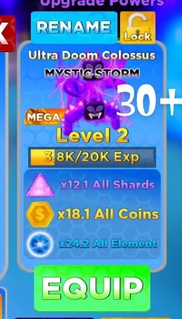 Beli Item 30+ Ultra Doom Colossus(ninja legend 2) Roblox Terlengkap dan ...